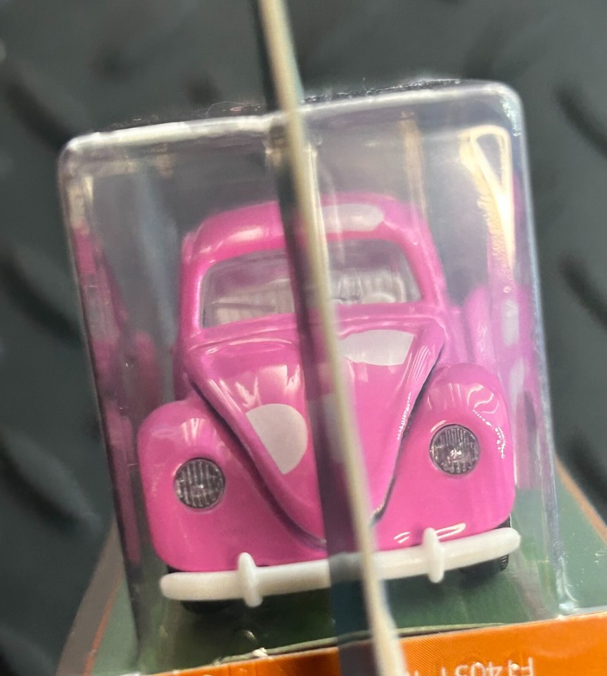 Jada 1:64 Volkswagen VW Beetle Pink White Polka Dots Slug Bug Punch ...