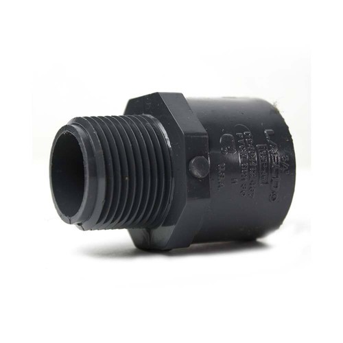 Thrifco 8213178 1 Inch Slip X Threaded SCH 80 PVC Male Adapter | eBay
