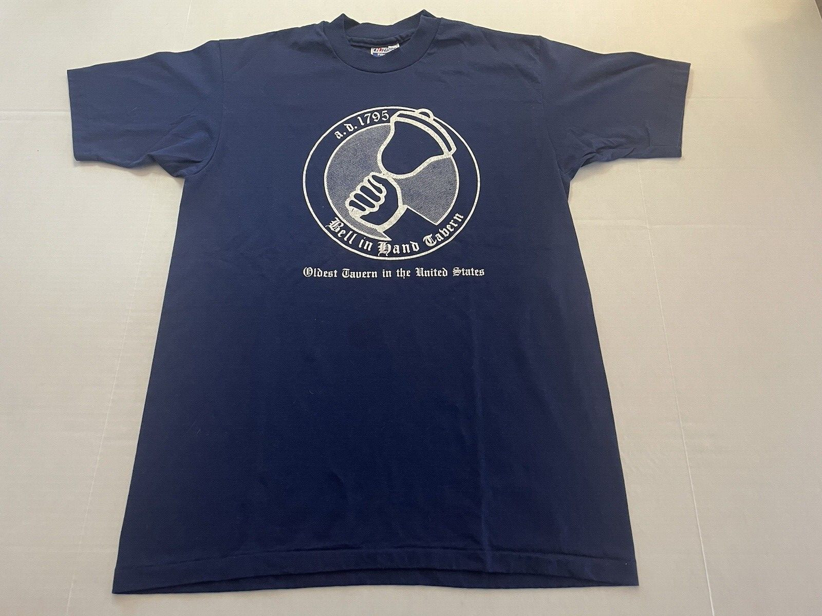 Vtg 90's Bell In Hand Boston's Oldest Bar Tavern Bar … - Gem