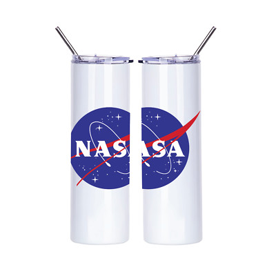 NASA Logo Science Space Engineering Insulated 20oz Skinny Travel ...