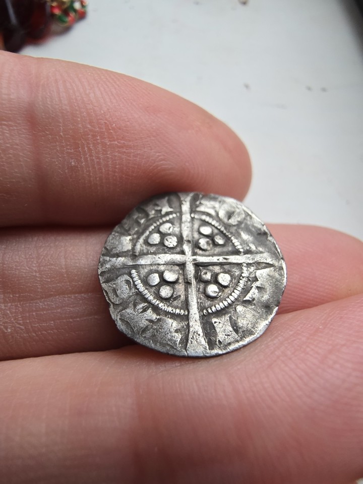 Ancient Medieval Edward I II Hammered Silver Penny Coin Canterbury Mint ...