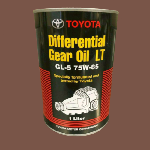 TOYOTA OEM 08885-02506 DIFFERENTIAL GEAR OIL LT GL-5, 75W-85 1 LITER B2 ...