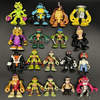 18 Teenage Mutant Ninja Turtles Fisher Price Imaginext RARE TMNT ...