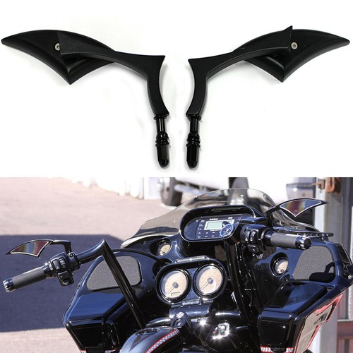 Motorcycle Rear View Side Mirrors For Honda Shadow VT 750 1100 VTX 1300 ...