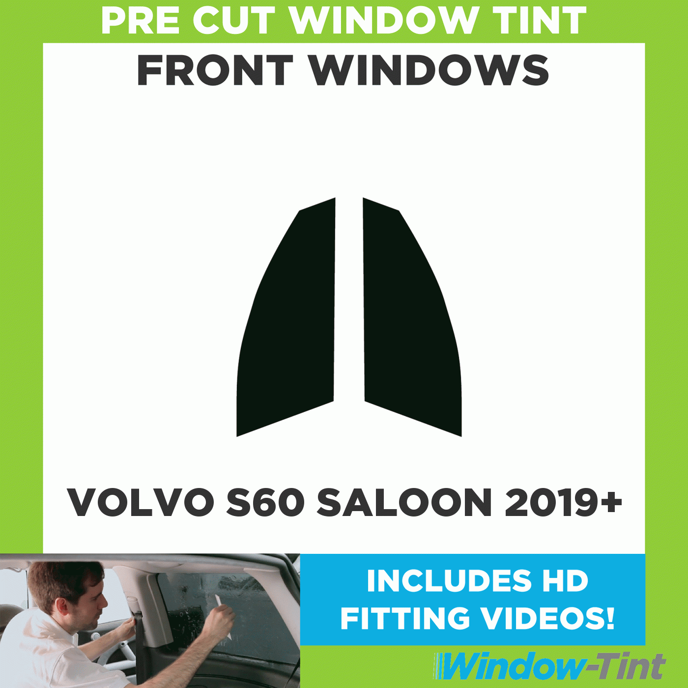 Pre Cut Car Window Tint for Volvo S60 4-door Berlina 2019+ Front ...