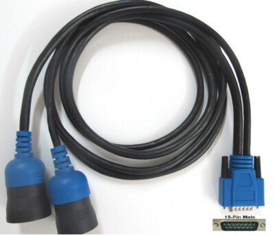 6/9 Pin J1939 CAN J1708 Cable for Nexiq MagiKey HD PDM Diagnostic ...