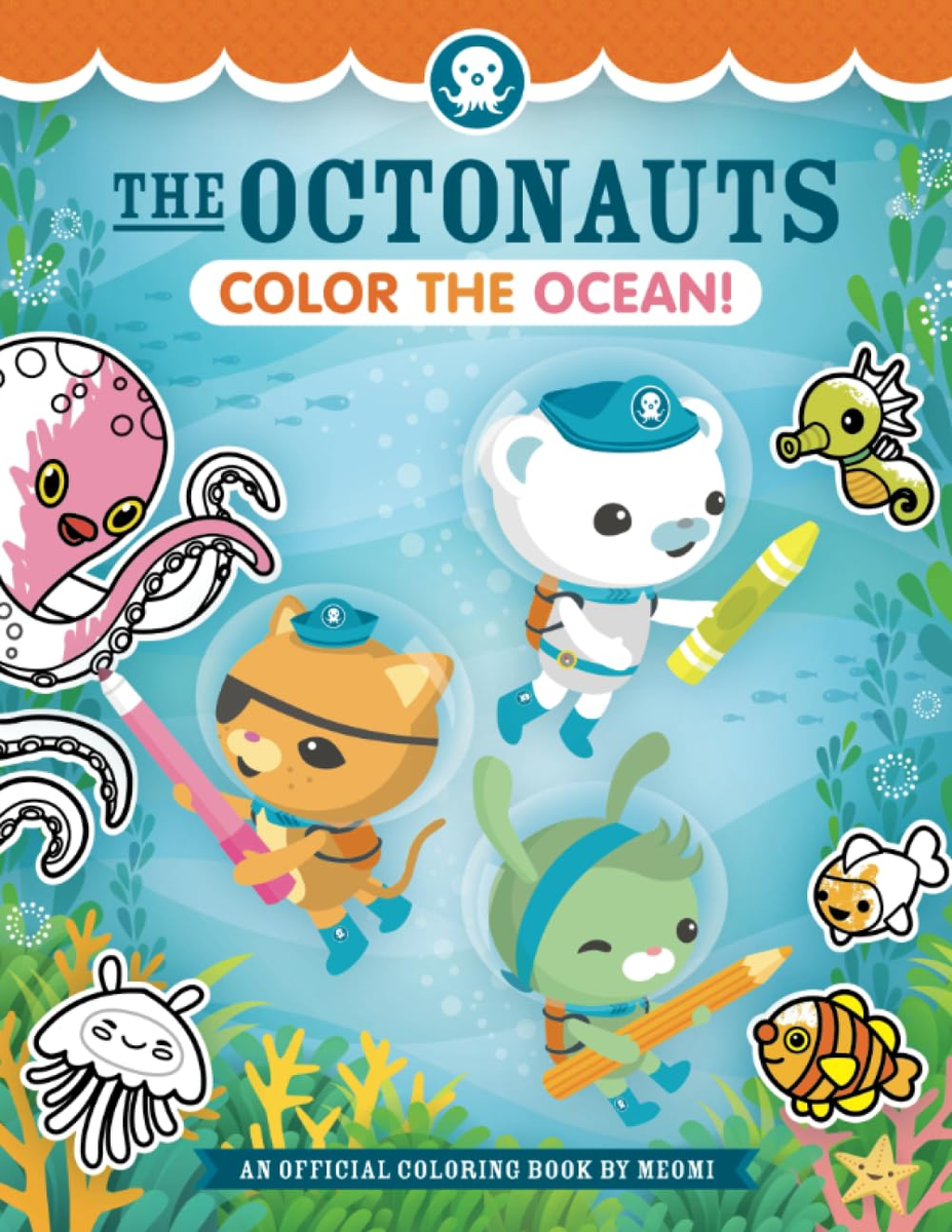 Octonauts Coloring Book Jenny Color Speed Octonauts Coloring Book