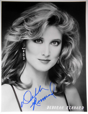 DEBORAH RENNARD original signiert – GROSSFOTO - DALLAS | eBay.de