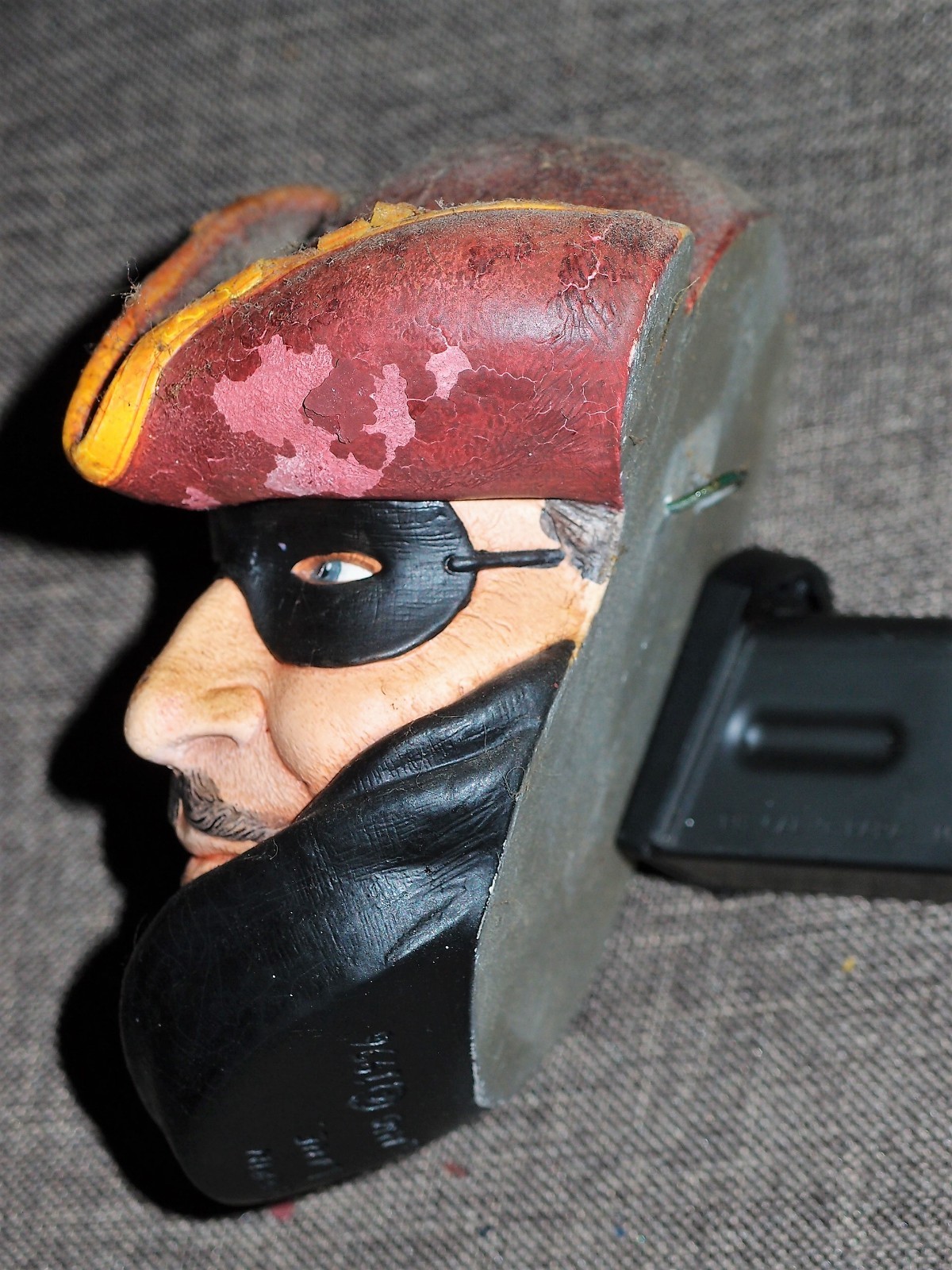 LEGEND DICK TURPIN the HIGHWAYMAN not Bosson wall mask sculpture head ...