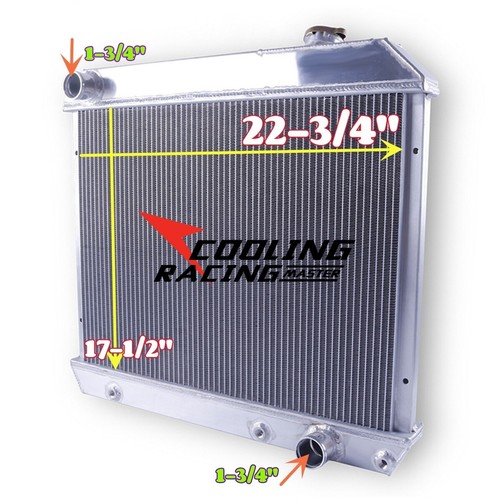 For 1963-1966 1965 Chevy C/K Pickup Truck C10 C20 C30 3 Row Aluminum ...