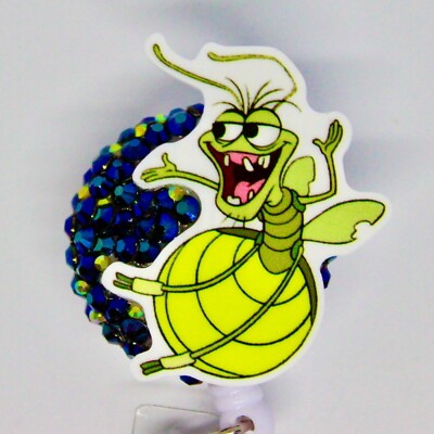 Princess Frog Ray Lightning Bug Disney Badge Reel ID Holder Nurse ...