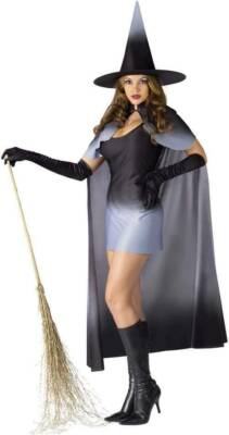 Adult Moonstruck Witch 3pc. Halloween Costume | eBay