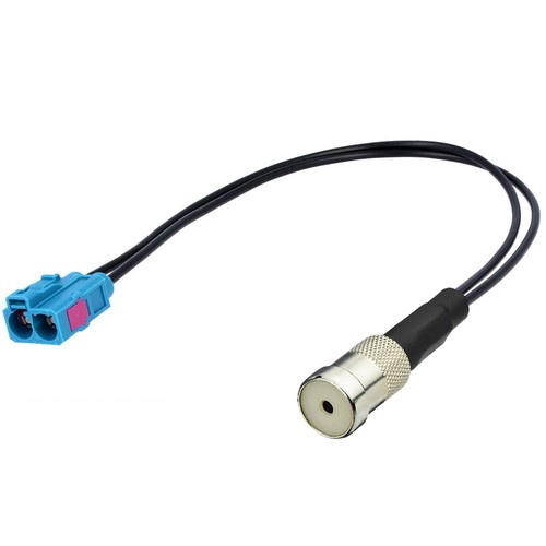 Dual Twin Double Fakra Socket to ISO Female Aerial Adaptor Antenna ...