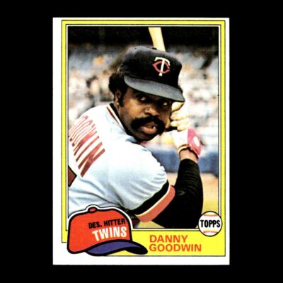 Danny Goodwin 1981 Topps Minnesota Twins #527 Nice! 2 | eBay