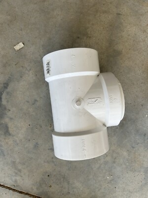 PVC DWV 4” Clean Out With Cap | eBay