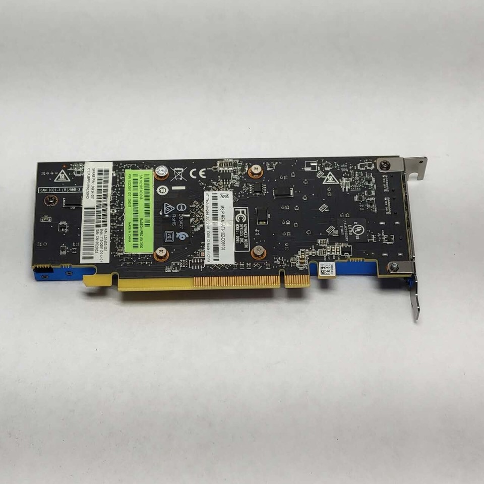 AMD Radeon PRO WX 3100 WX3100 4GB GDDR5 Graphics Video Card Low Profile ...