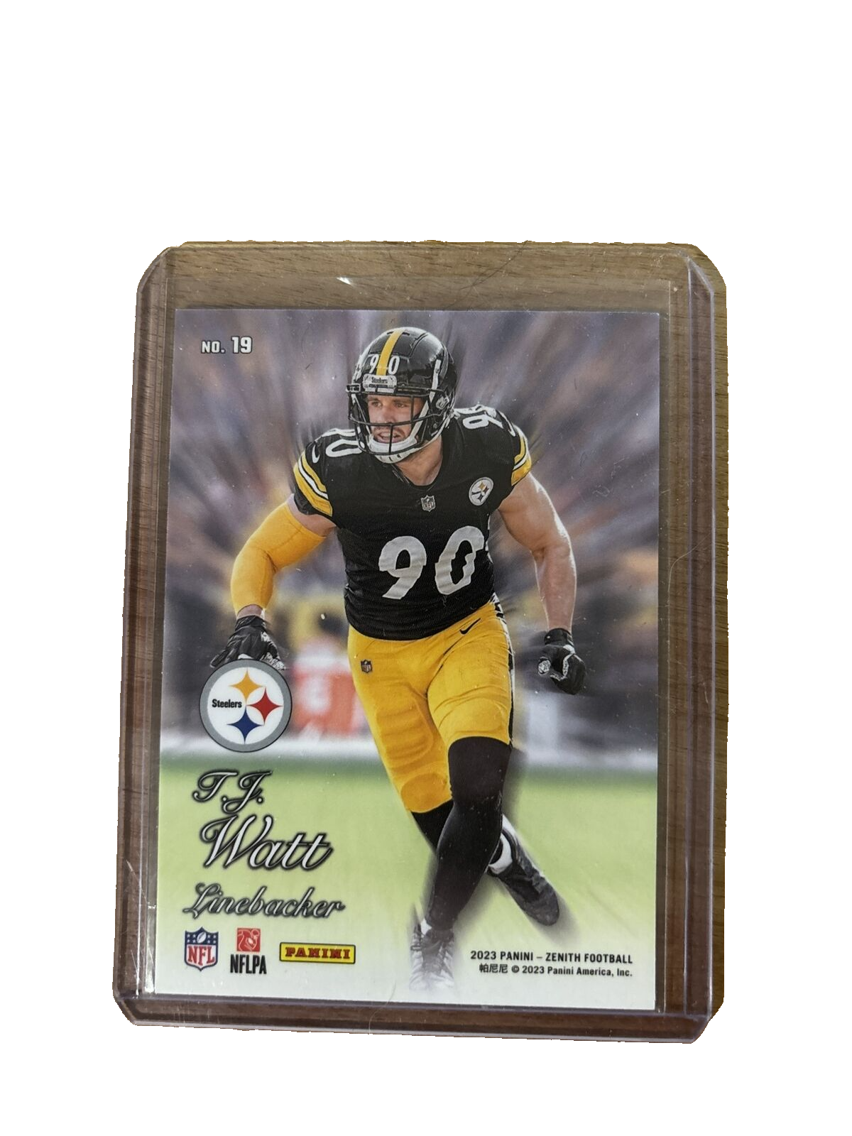 2023 Panini Zenith TJ Watt 1994 Silver Pacific #19 Steelers | eBay
