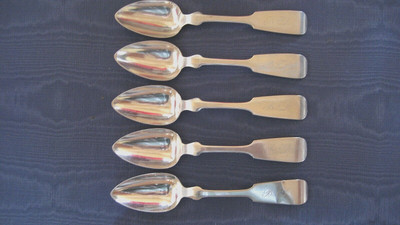 Coin Silver (.900) - Antique Pure Coin Silver Spoon