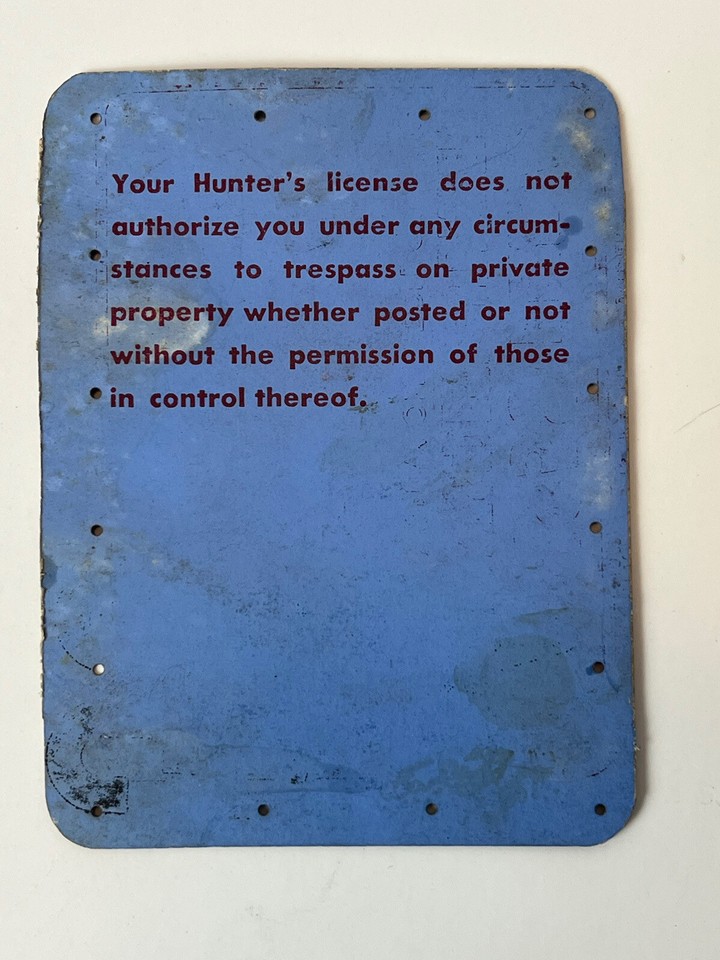 1958 Pennsylvania State-Wide Hunting License Back Tag License Nice 1 ...