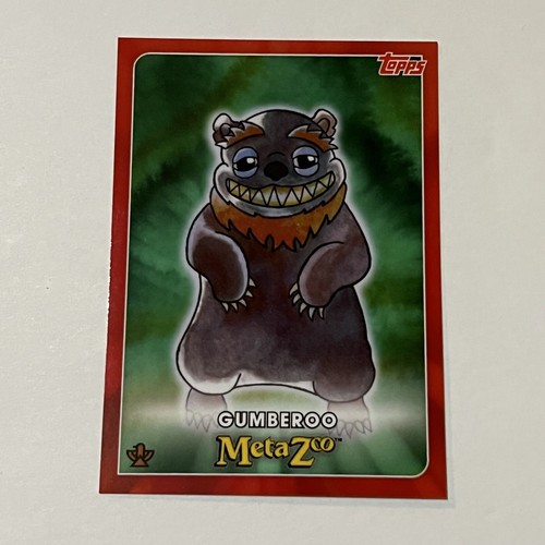 Topps Metazoo Cryptid Nation Series 0 Gumberoo #24 Bronze Beastie | eBay