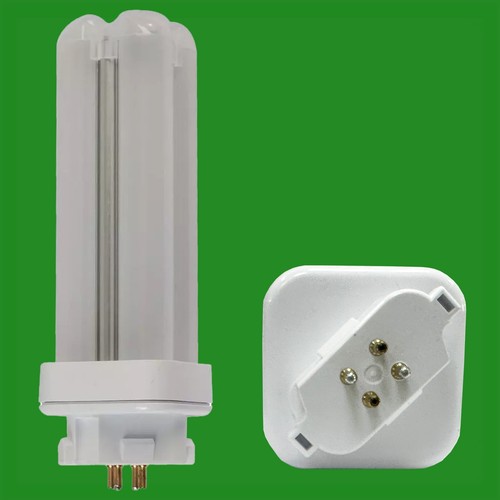 2x 9.5W LED GX10q-4 4 Pin PLS Light Bulb Lamp, 3000K Warm White 2GX10Q ...