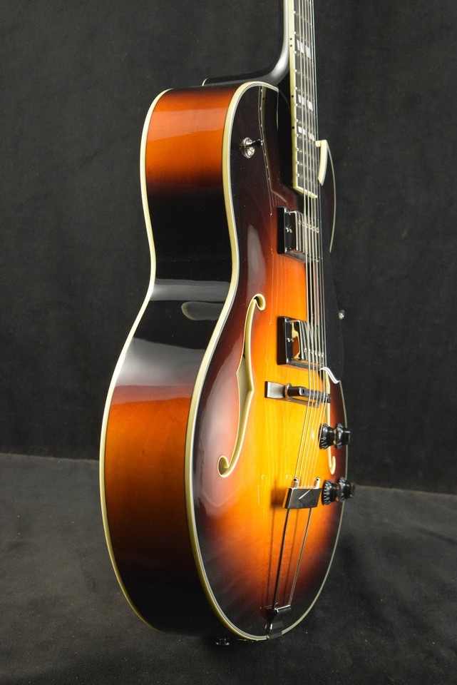 Eastman AR372CE-SB Kent Armstrong HPAG-1 Pickups Archtop Sunburst ...