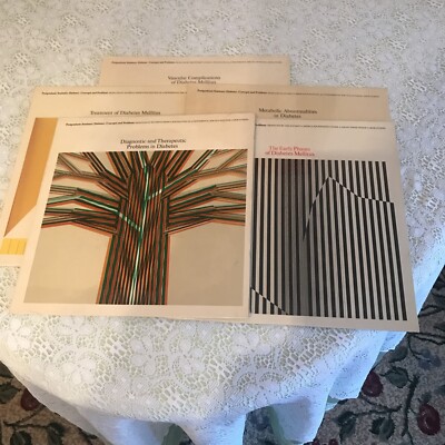 lot of 5 diabetes 33rpm Lp’s numbered 1-5 Pfizer postgraduate seminars ...