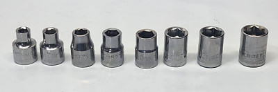Set of 8 Craftsman Metric Sockets ~ 3/8" Drive ~ 6pt ~ 6mm - 13mm | eBay