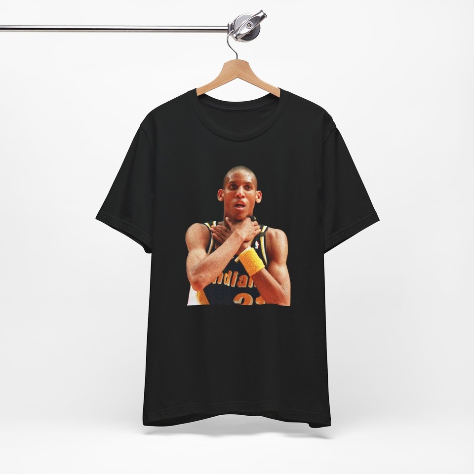 Reggie Miller Indiana Pacers Choke Sign Knicks Spike Lee Premium Blend ...