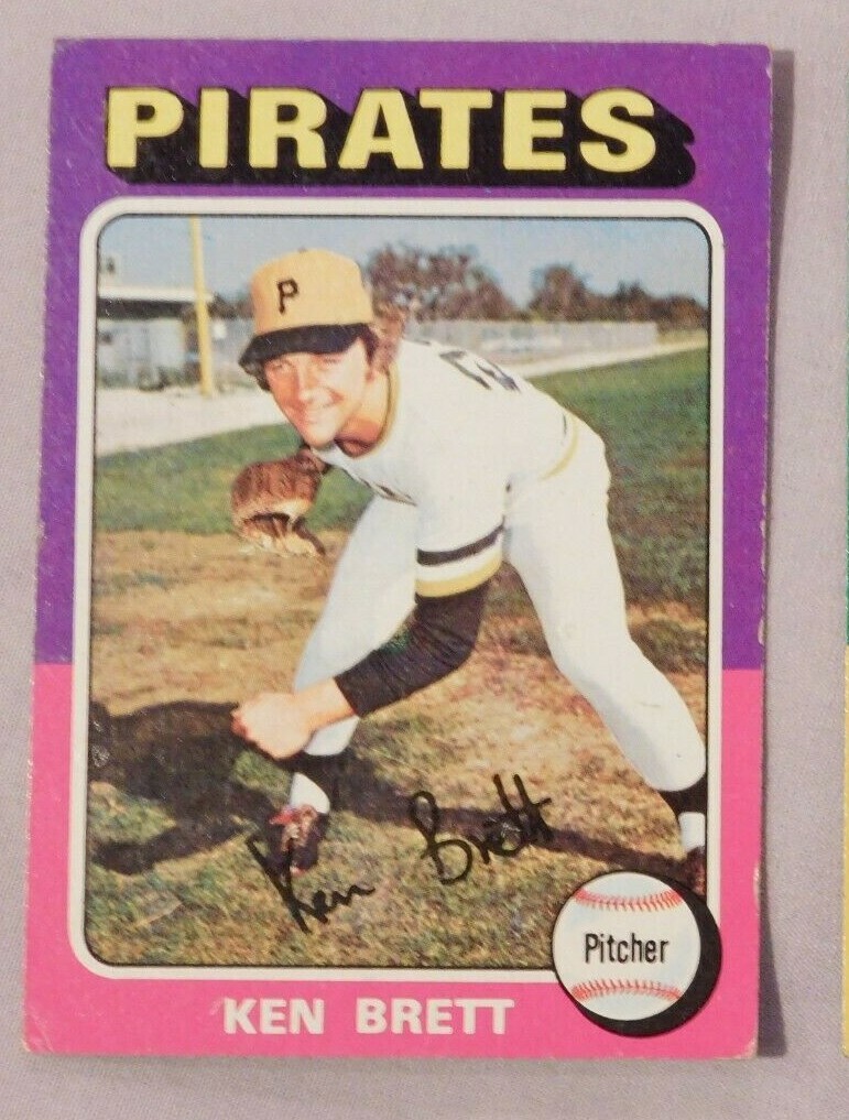 1975 Topps Ken Brett Pittsburgh Pirates #250 Baseball Card ex | eBay