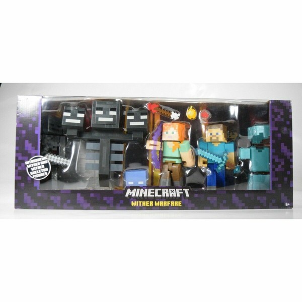Minecraft Wither Warfare Multipack Figures FCW12 6 for sale online | eBay