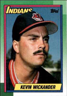 1990 Topps Baseball Cards Kevin Wickander Cleveland Indians #528 | eBay