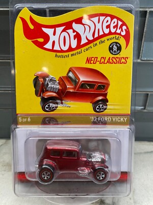 Hot Wheels Redline Club RLC Neo Classics Series 10 '32 Ford Vicky Low ...