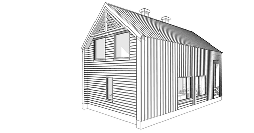29’x44’ 3 Bed, 3 Bath Premium Barnhouse Architectural Build Plans PDF Download. | eBay