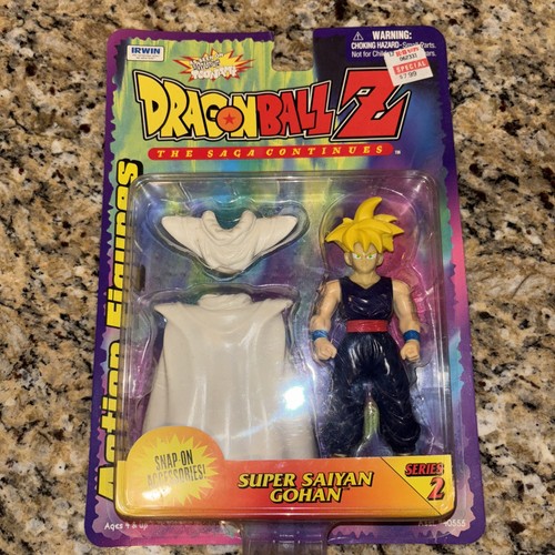 Dragon Ball Z Super Saiyan Gohan w/ Cape 1999 Irwin Toys Vintage DBZ ...