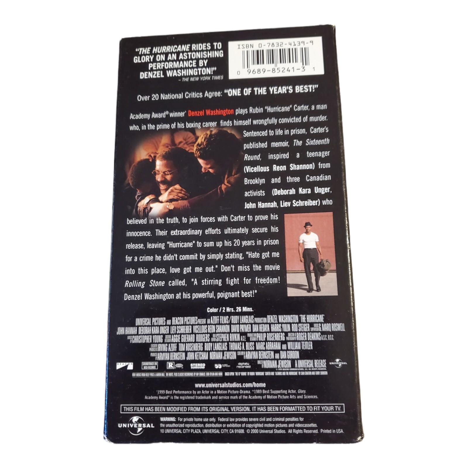 The Hurricane (VHS, 2000) 96898524131| eBay