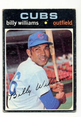 1971 TOPPS CHICAGO CUBS BILLY WILLIAMS #350 VG+ GRADE HALL OF FAME | eBay