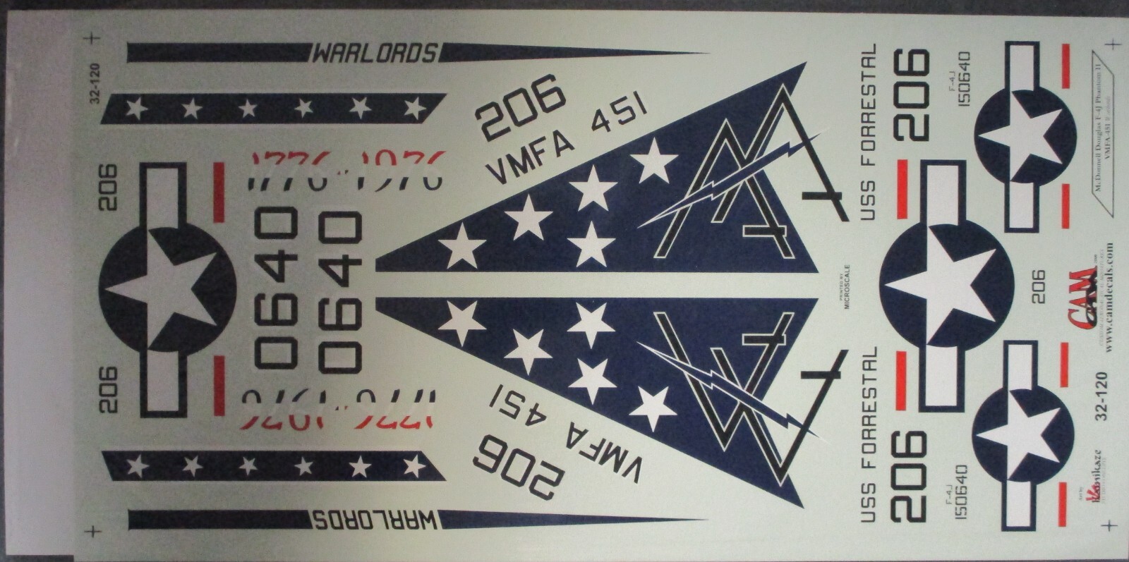 CAM Decals 1/32nd Scale Phantom Phamily Decal Set No. 32120 | eBay