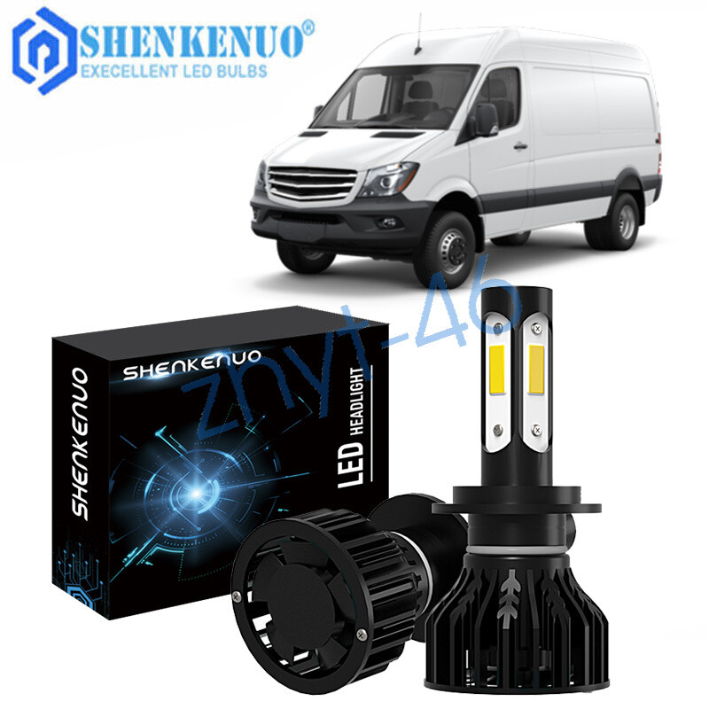 2x H7 LED Headlight Bulbs For Mercedes-Ben Metris Sprinter 2500 High ...