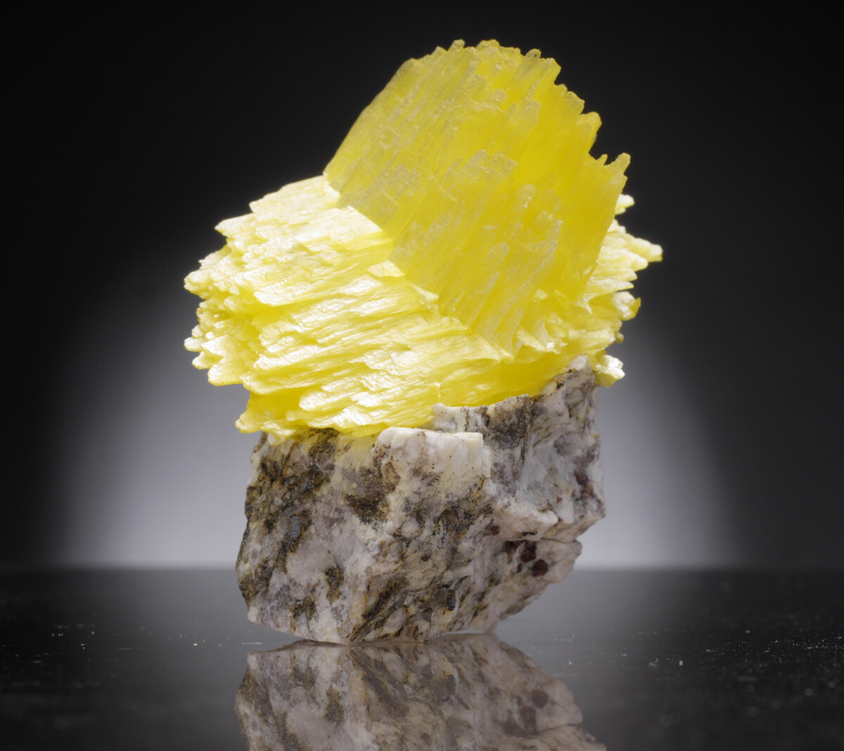 Arcanite crystals on matrix from Poland yellow like wulfenite | eBay UK