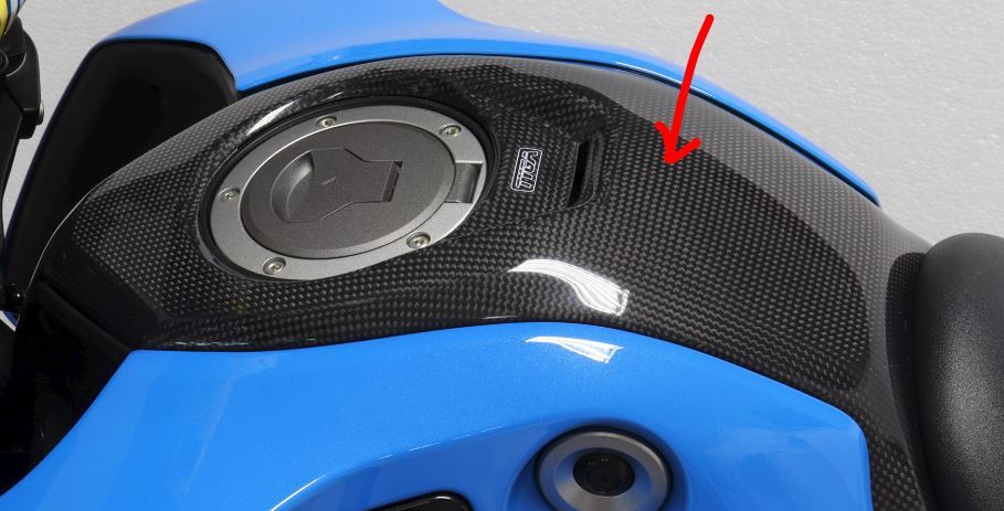 2022-2023 Honda Grom RR TYGA Carbon Fiber Tank Cover | BPCX-7048 | Bolt ...