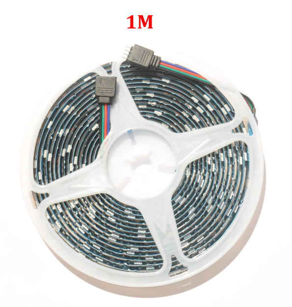 1M-5M USB 5V 5050 RGB LED Strip Lights Changing Tape Cabinet Kitchen TV ...