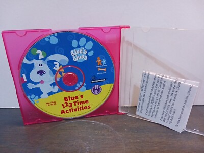 Blue's 123 Time Activities from Blue's Clues CD-ROM for Ages 3-6 ...