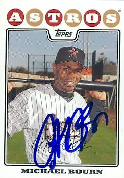 Michael Bourn autographed Baseball Card (Houston Astros) 2008 Topps #368 | eBay