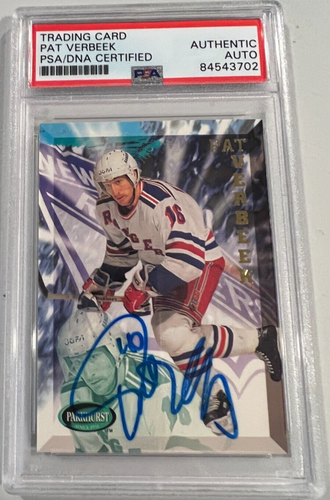 Pat Verbeek Autographed PSA/DNA Authentic Autograph Parkhurst #407 | eBay