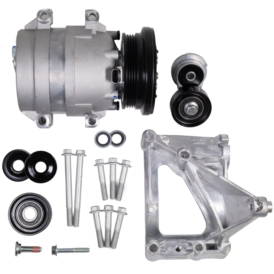 LS Swap LSX Complete LS1 F-Body Front Accessory Serpentine Drive Kit ...
