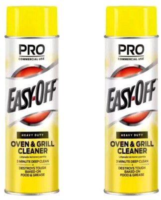 Easy Off Professional Heavy-Duty Oven and Grill Cleaner Pro -24 Oz ...