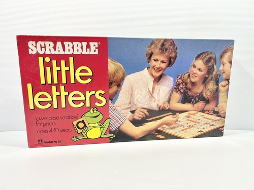 Vintage 70’s SCRABBLE LITTLE LETTERS BOARD GAME Complete MURFETT | eBay ...
