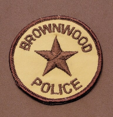 Texas Police - Brownwood Police TX Police Patch | eBay