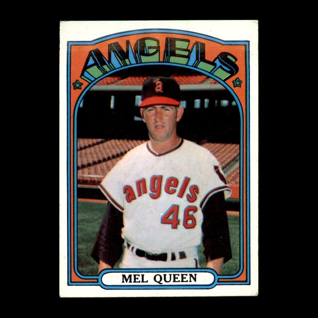 Mel Queen 1972 Topps California Angels #196 | eBay